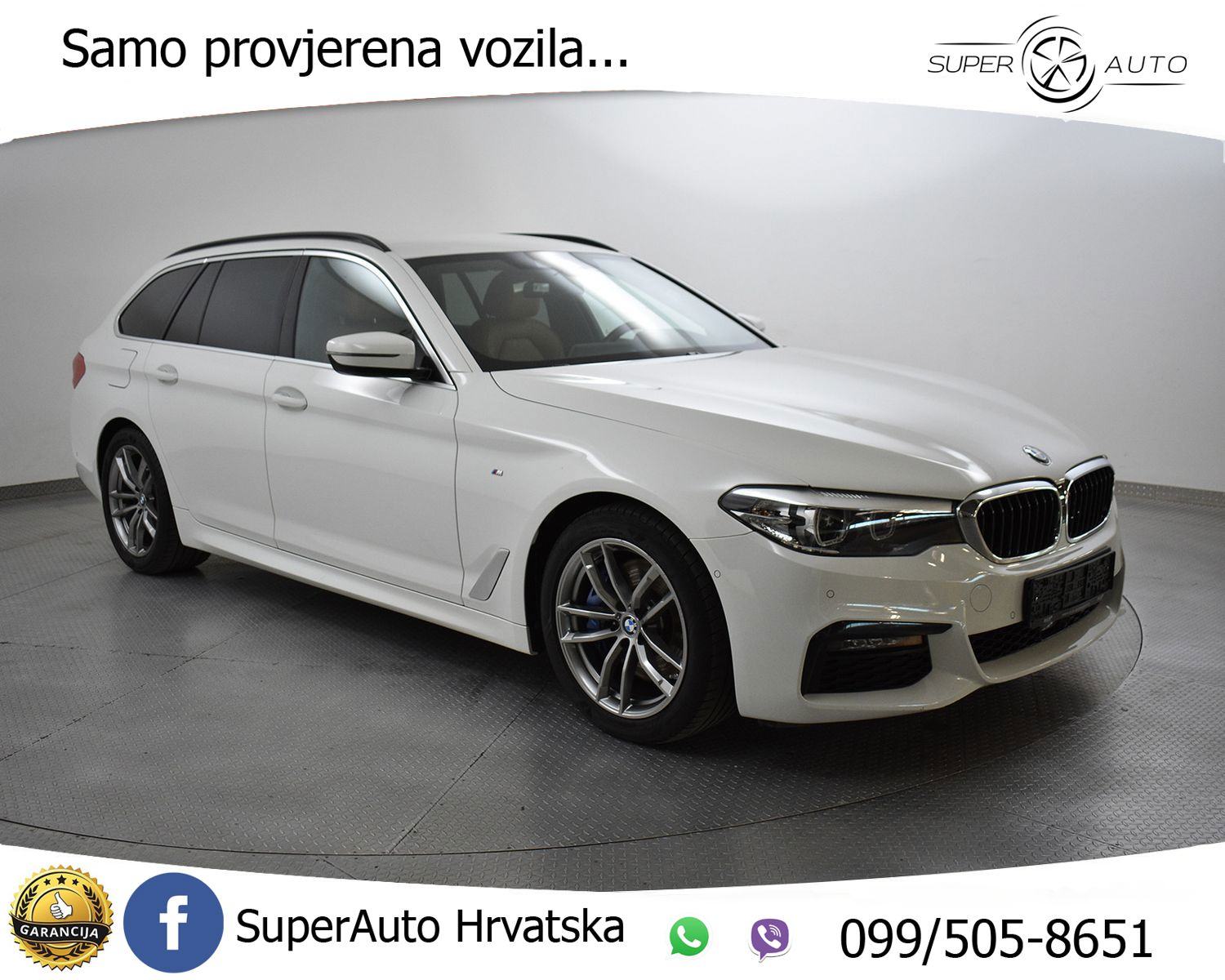 BMW 530i Tour. Sport Aut. 252 KS, M PAKET+LED+ACC+SHZ+VIRT, 2019 god.