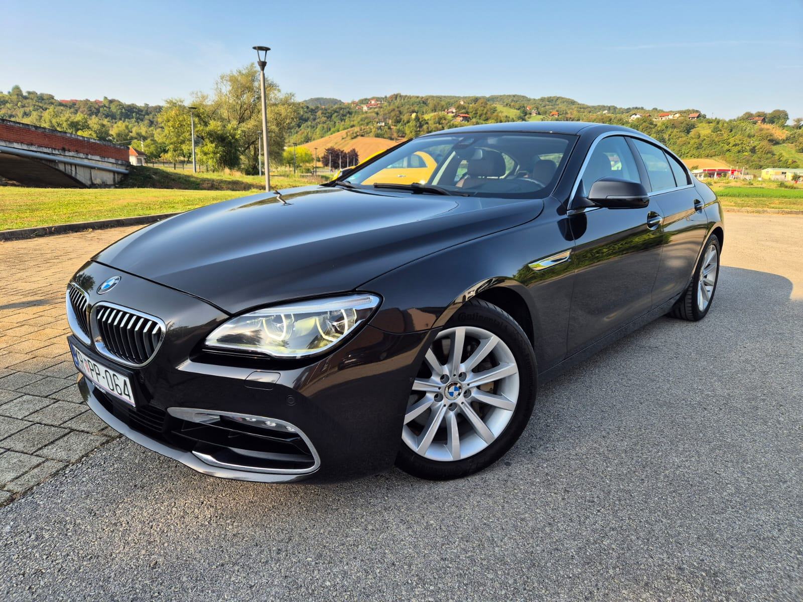 BMW 640d, GRAN COUPE, 2015., LCI, TOP STANJE, SERVISNA, 2015 god.