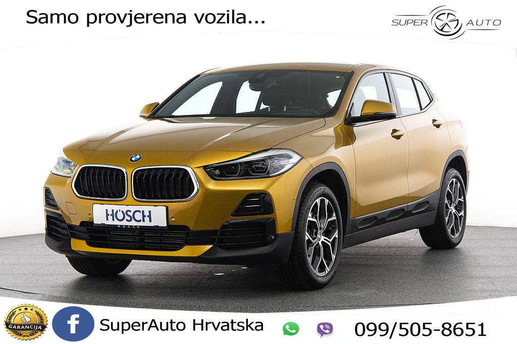 BMW X2 sDrive 18d Advantage Plus 150 KS, LED+TEM+SHZ, 2022 god.