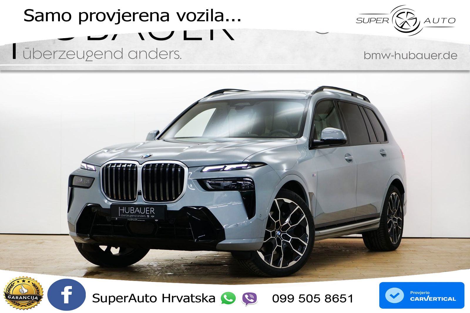 BMW X7 40d xDrive M Sport 340 KS, 7-SJED+LED+ACC+4xGR SJED+PANO+360+MA ...
