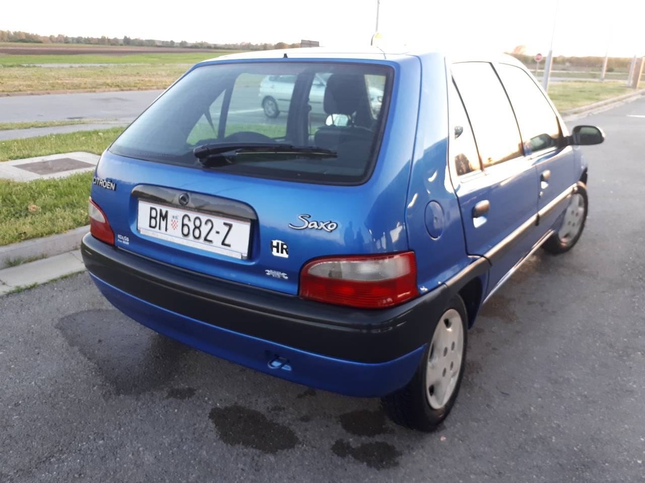 Citroën Saxo 1,1 i X, 2001 god.