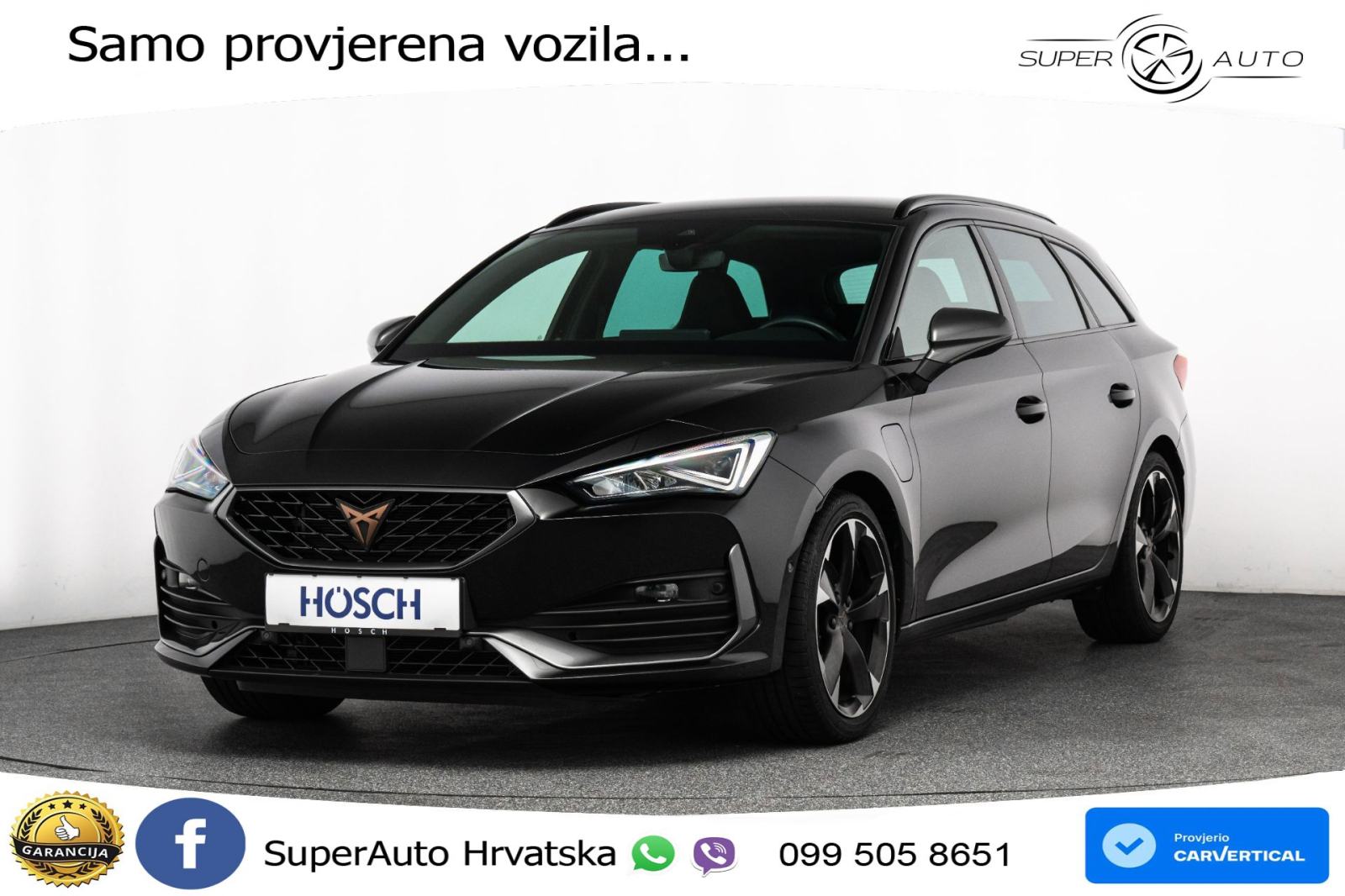 Cupra Leon SP 1.4 TSI e-Hybrid DSG 204 KS, ACC+KAM+GR SJED+VIRT+NAVI, 2023 god.