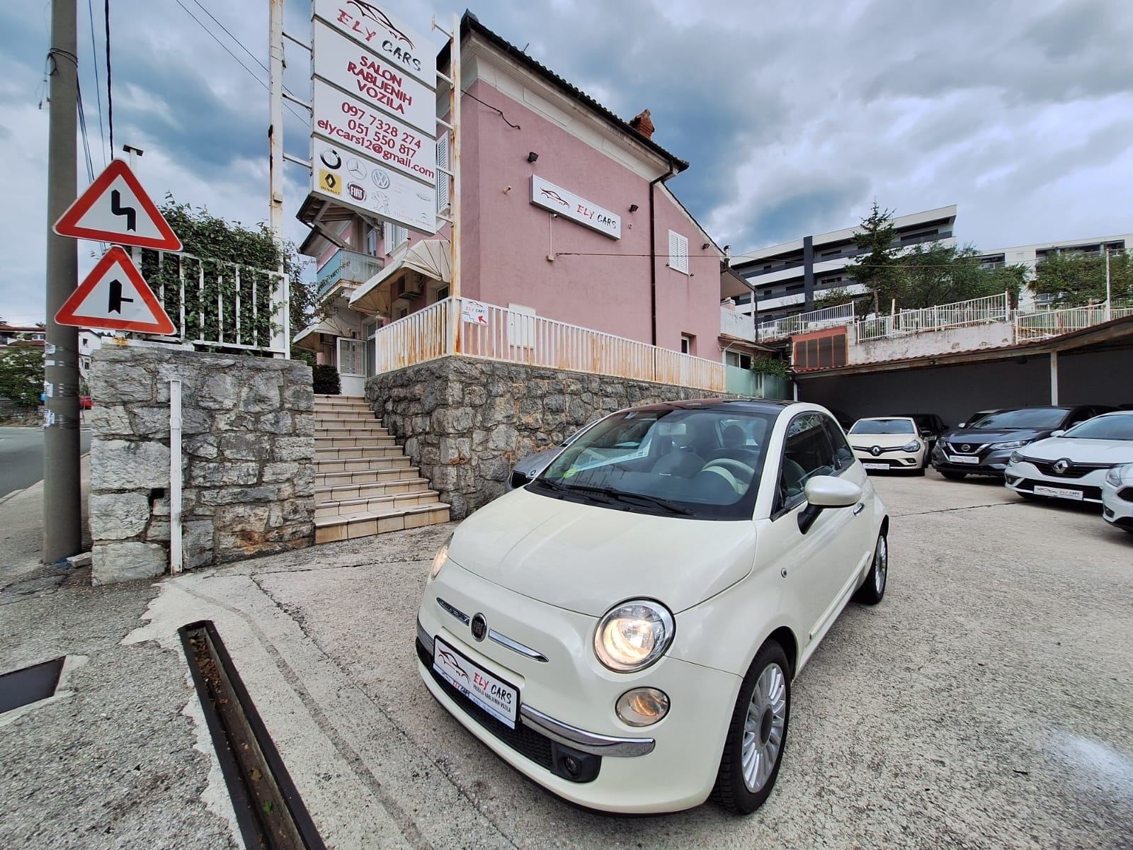 Fiat 500 500 1,2 8V/ ŠIBER/PANORMSKI/BJELA PERLA/(REZERVIRAN), 2011 god.