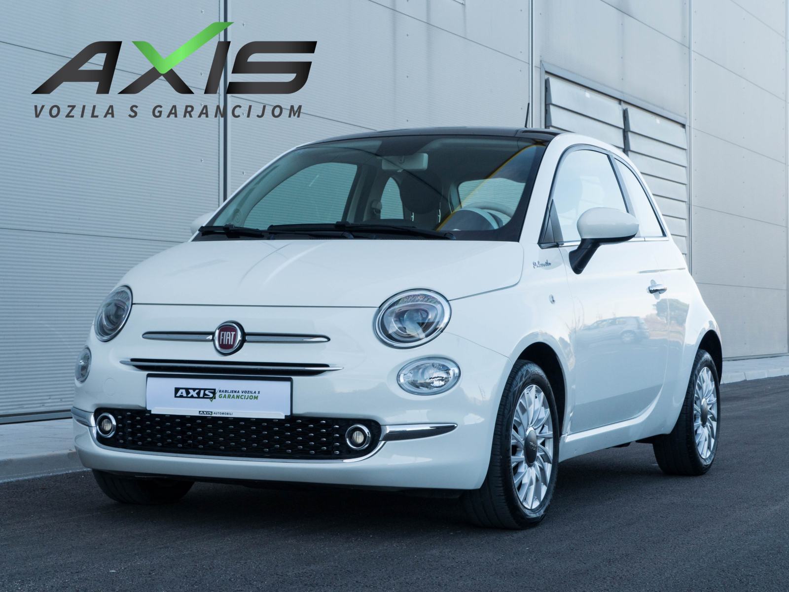 Fiat 500 1,0 GSE Dolcevita | Panorama | Perla bijela | TVORNIČKO JAMST ...