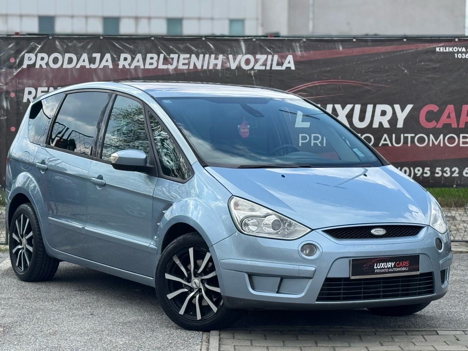 Ford S-Max 2,0 Tdci Titanium Oprema Koža,Panorama,Bixenon,17”,Zamjena ...