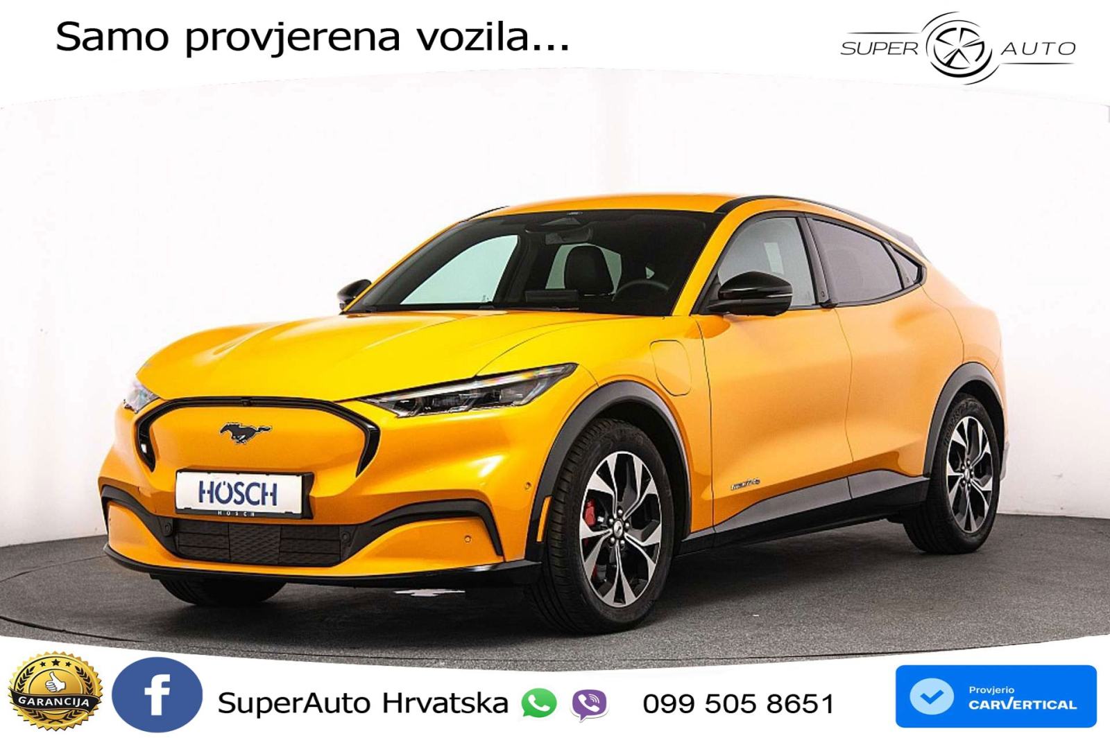 Ford Mustang Mach-E Standard Range AWD Premium 269 KS, ACC+360+GR SJED ...