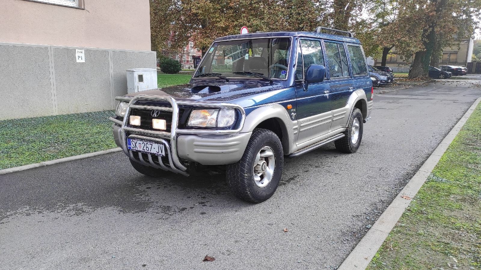 Hyundai Galloper 2,5 TDI, 4x4, 2000.god., reg. 10./2023., odličan, 2000 ...
