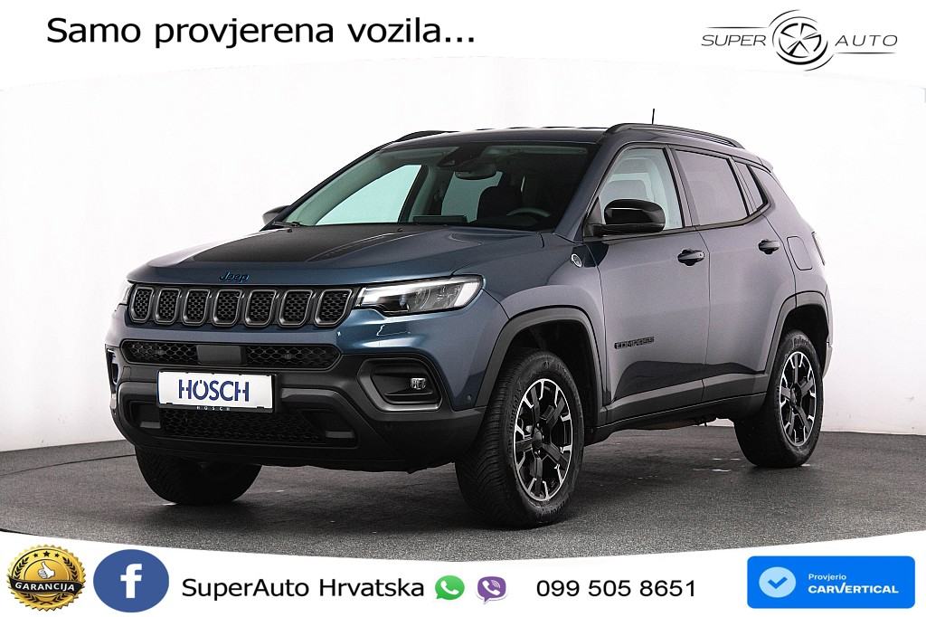 Jeep Compass 1.3 GSE T4 PHEV 4xe Aut. Trailhawk 239 KS, ACC+KAM+LED+AS ...