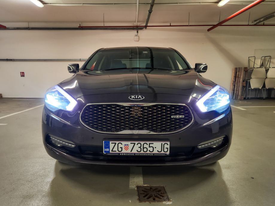 Kia K900 SAMO 74t KM NAPPA, PANO, 360, HUD, LED, ZRAČN OVJES, STR. TV ...