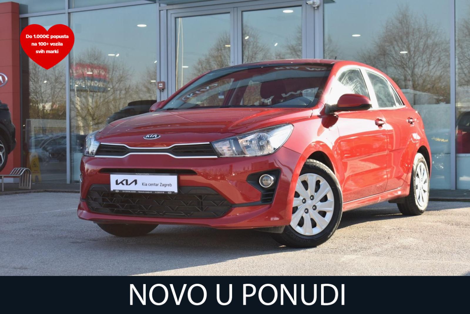 KIA Rio 1,2 GAS LX URBAN,HRV.PORIJEKLO, 2021 god.