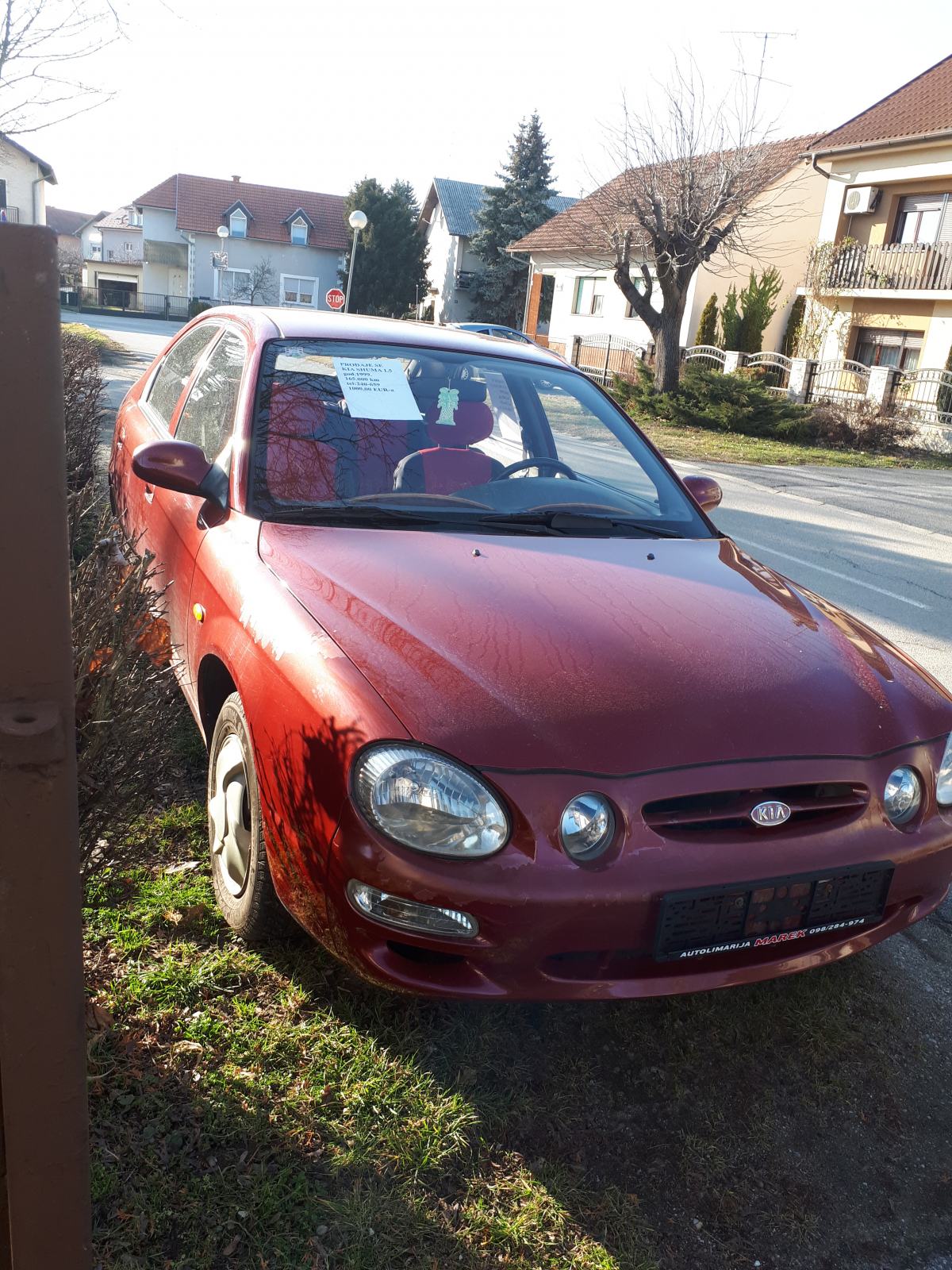 Kia Shuma 1,5 i 16V, 1999 god.