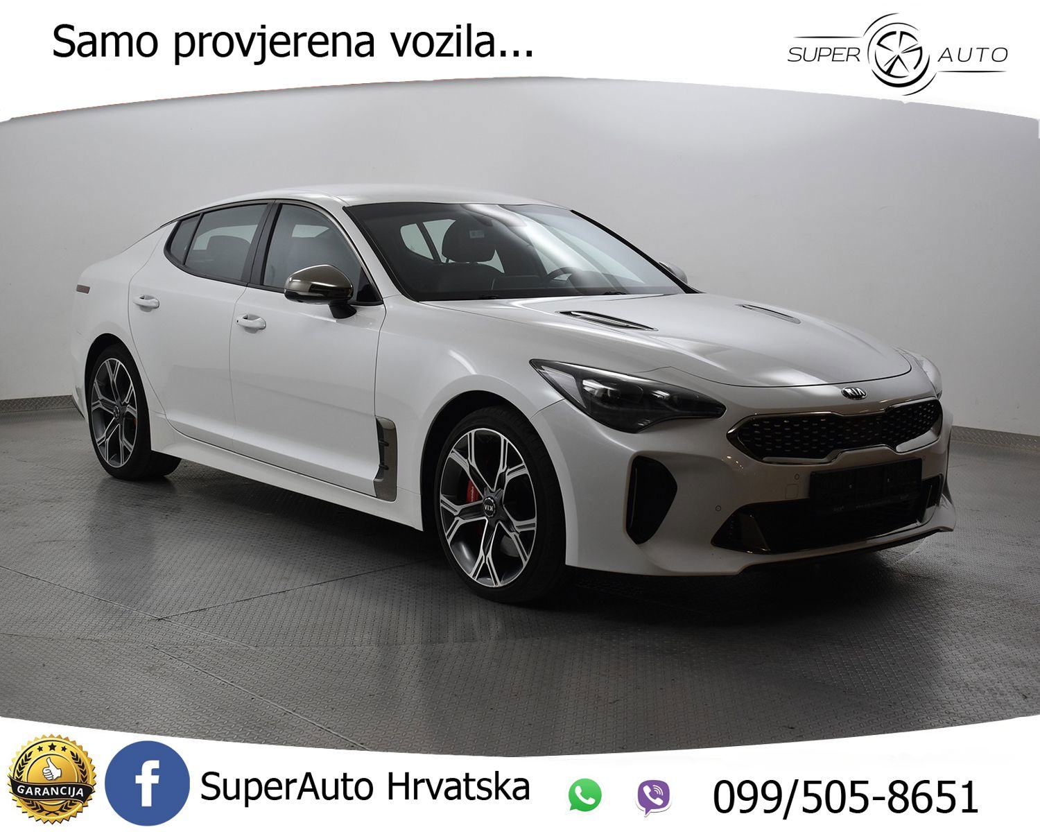 Kia Stinger 3.3 T-GDI 4x4 GT 370 KS, LED+ACC+HEAD+4xGR SJED+360+VIRT ...