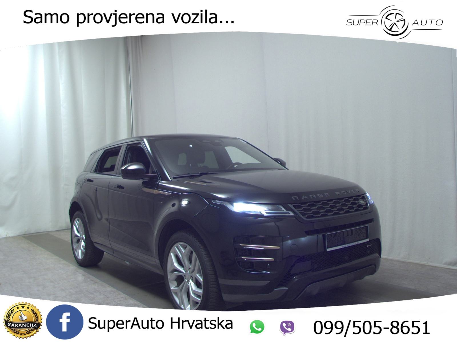 Land Rover Range Rover Evoque D200 R-Dynamic SE 204 KS, ACC+KAM+ NAVI+ ...