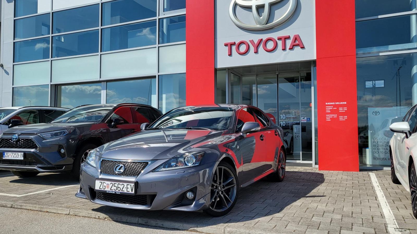 Lexus IS 250 F Sport**HR AUTO**SERVISNA**REG.4/2023**, 2013 god.