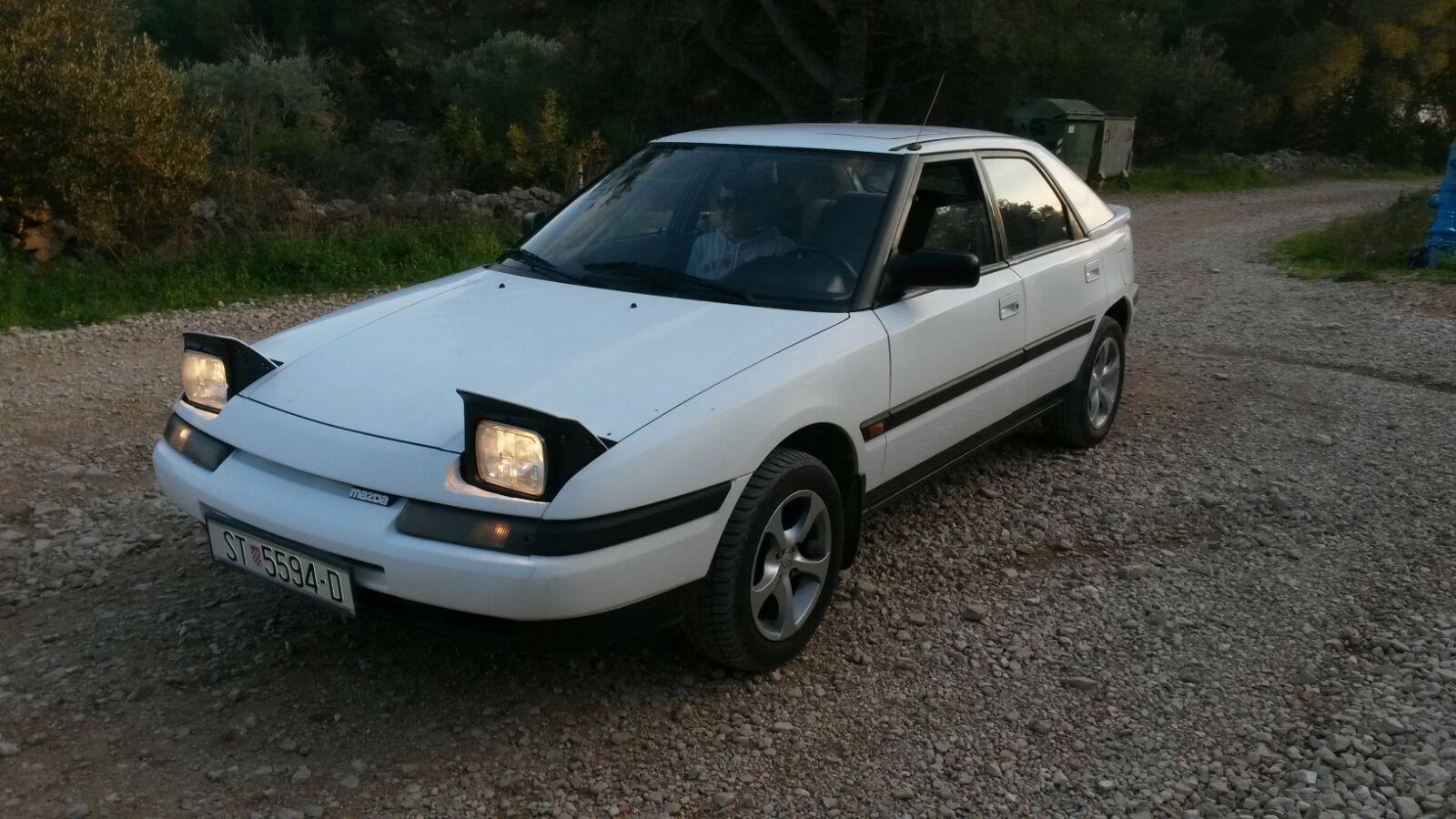 Mazda 323 F 1.6 GLX, 1990 god.