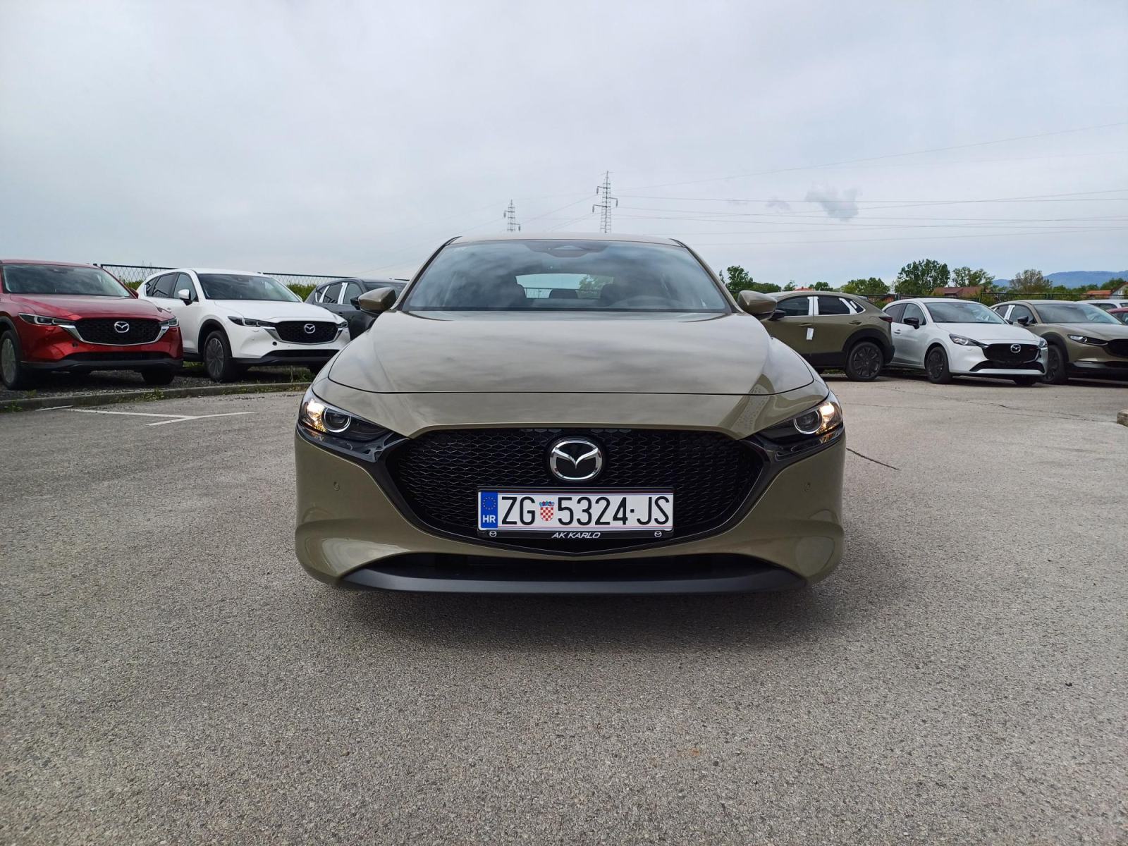 MAZDA3 5HB e-SKYACTIV G150 EXCLUSIVE-LINE *DEMO VOZILO*, 2023 god.