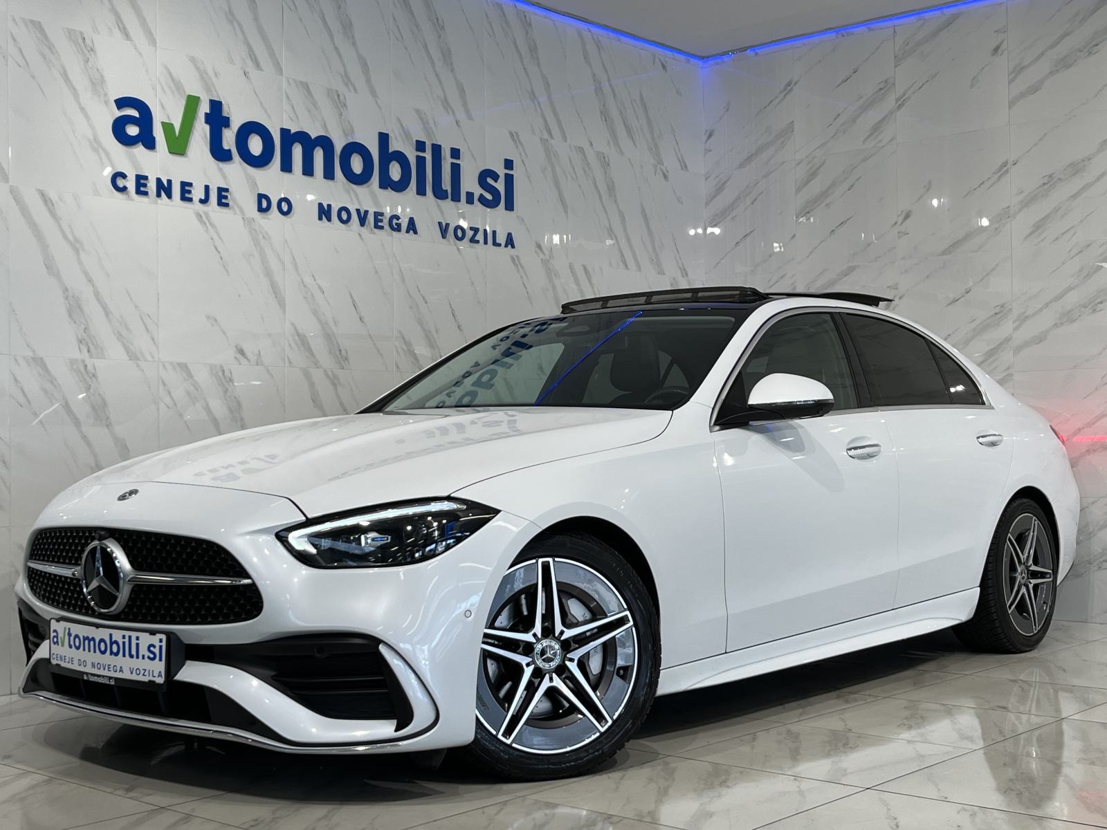 Mercedes-Benz C-klasa C300 4M|AMG|Pano|Multibeam|Memory|Burm|Tempo|360 ...