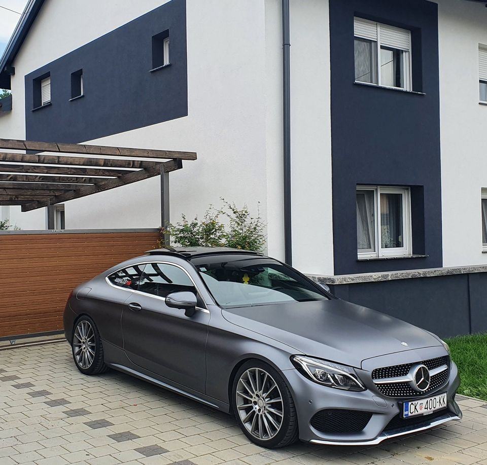 Mercedes-Benz C-klasa Coupe C400 - AMG, BURMESTER, PANO, DISTR..., 2016 ...