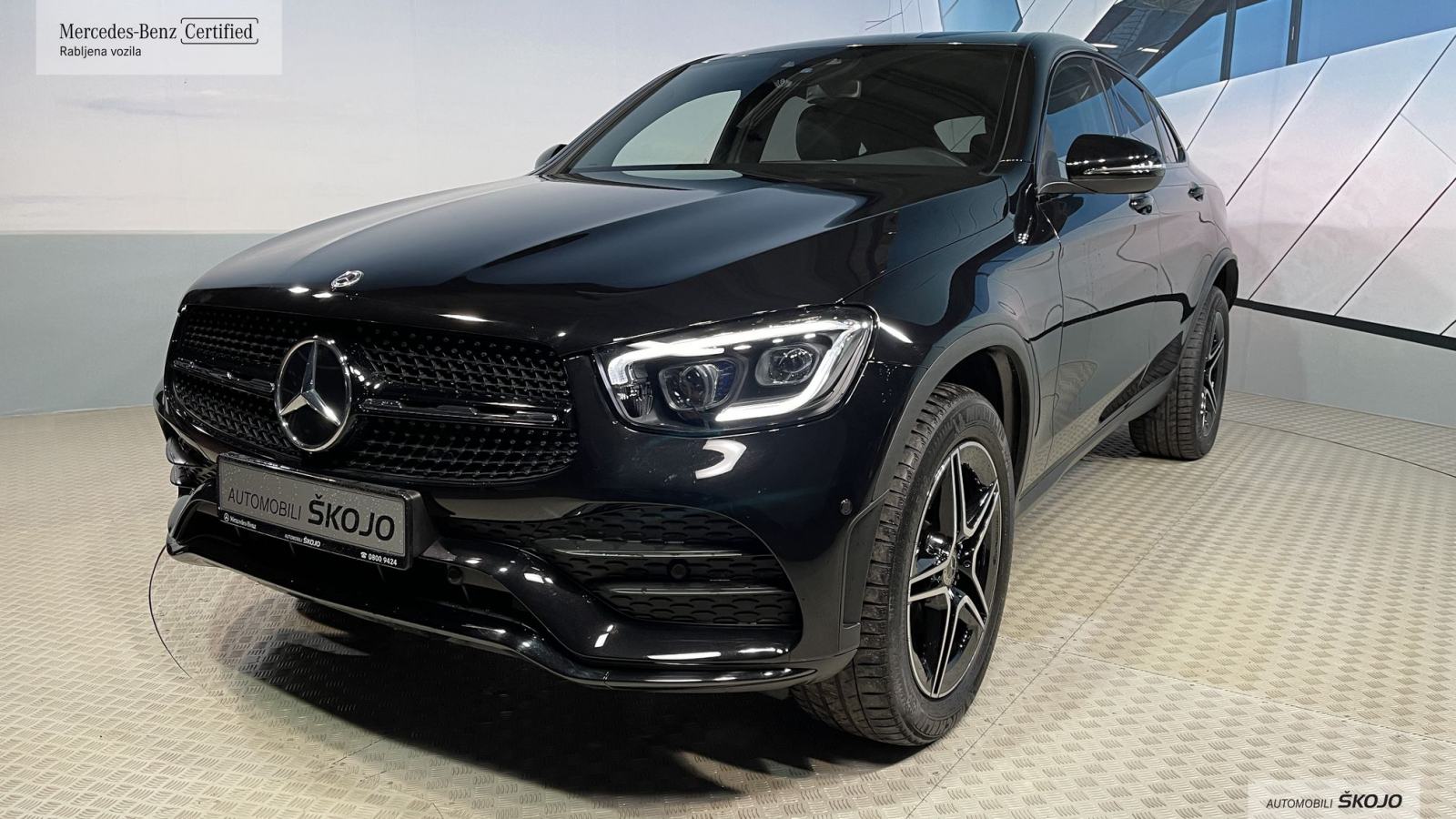 Mercedes-Benz GLC 300 de 4M AMG Coupe PLUG-IN automatik, 2021 god.