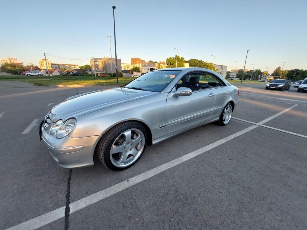 Mercedes-Benz CLK coupe 270 CDI CARLSSON, DOSLOVNO KAO NOV., 2004 god.