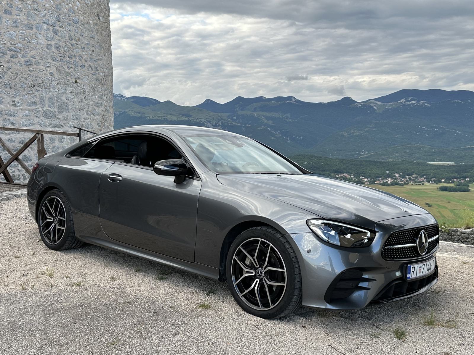 Mercedes-Benz E-klasa Coupe E 400D 4MATIC AMG Burmester Sound System ...