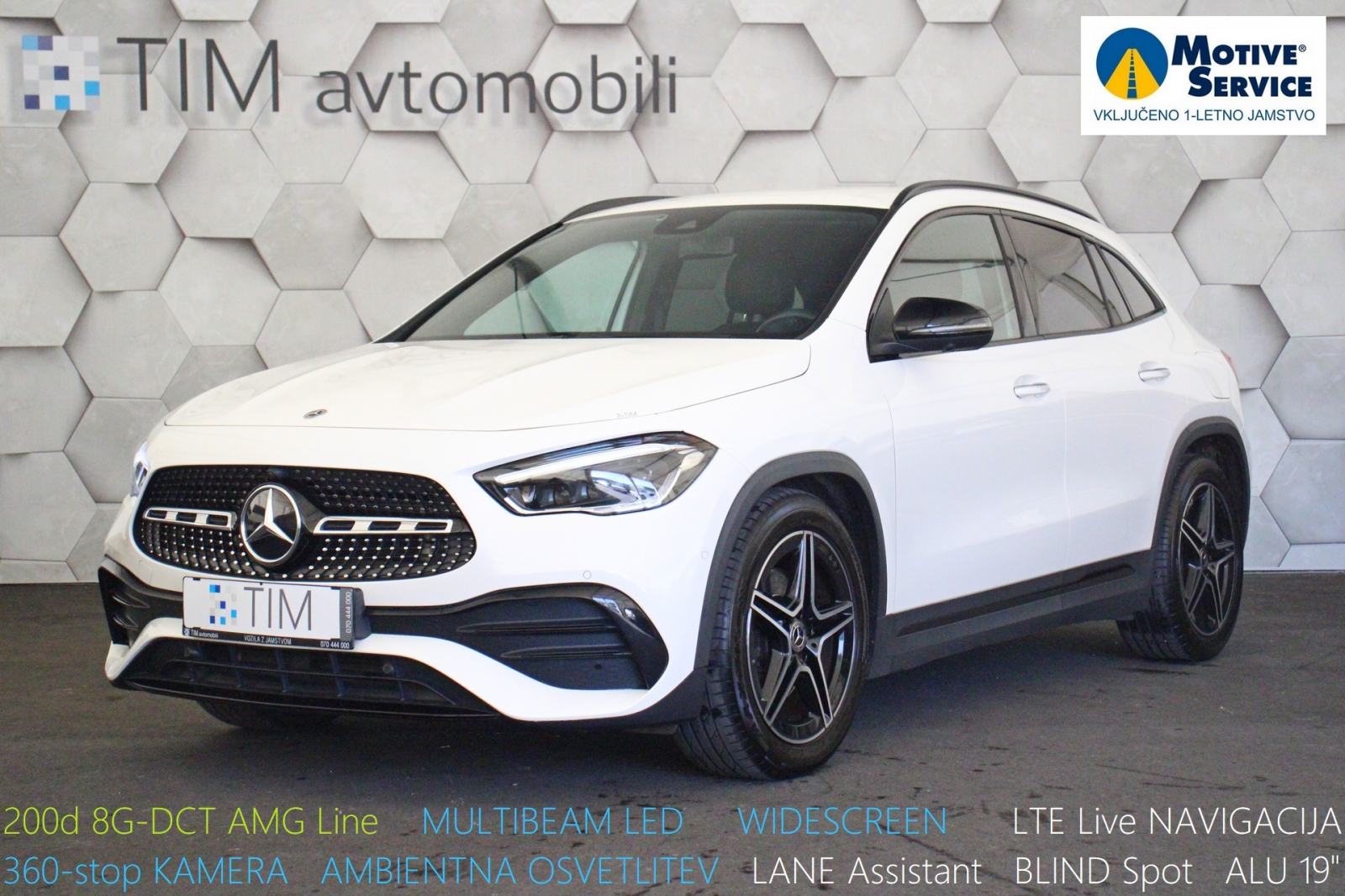 Mercedes-Benz GLA 200d 8G-DCT AMG Line Multibeam WIDESCREEN, 2020 god.