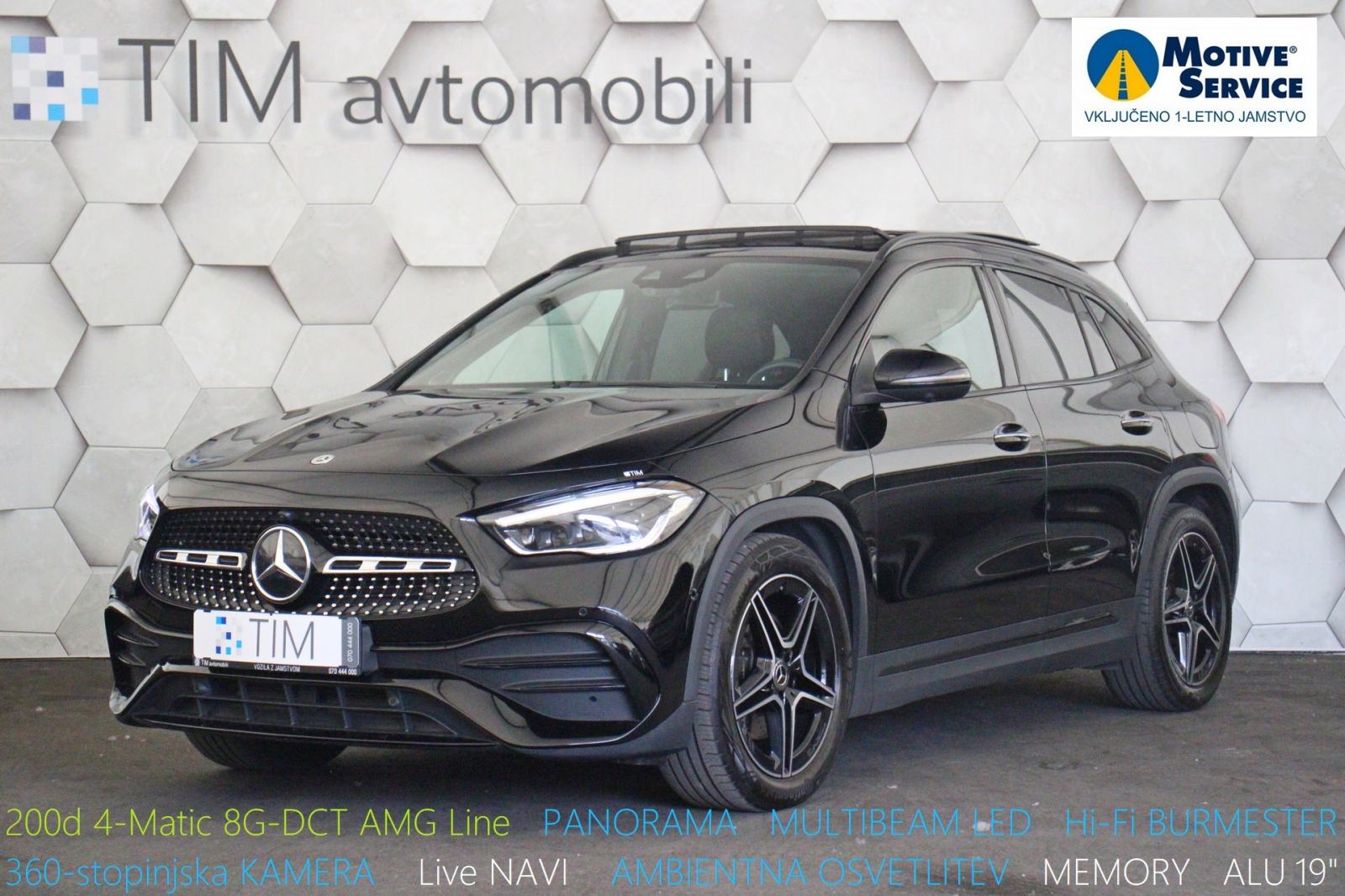 Mercedes-Benz GLA 200d 4-Matic 8G-DCT AMG Line MULTIBEAM PANORAMA, 2020 ...
