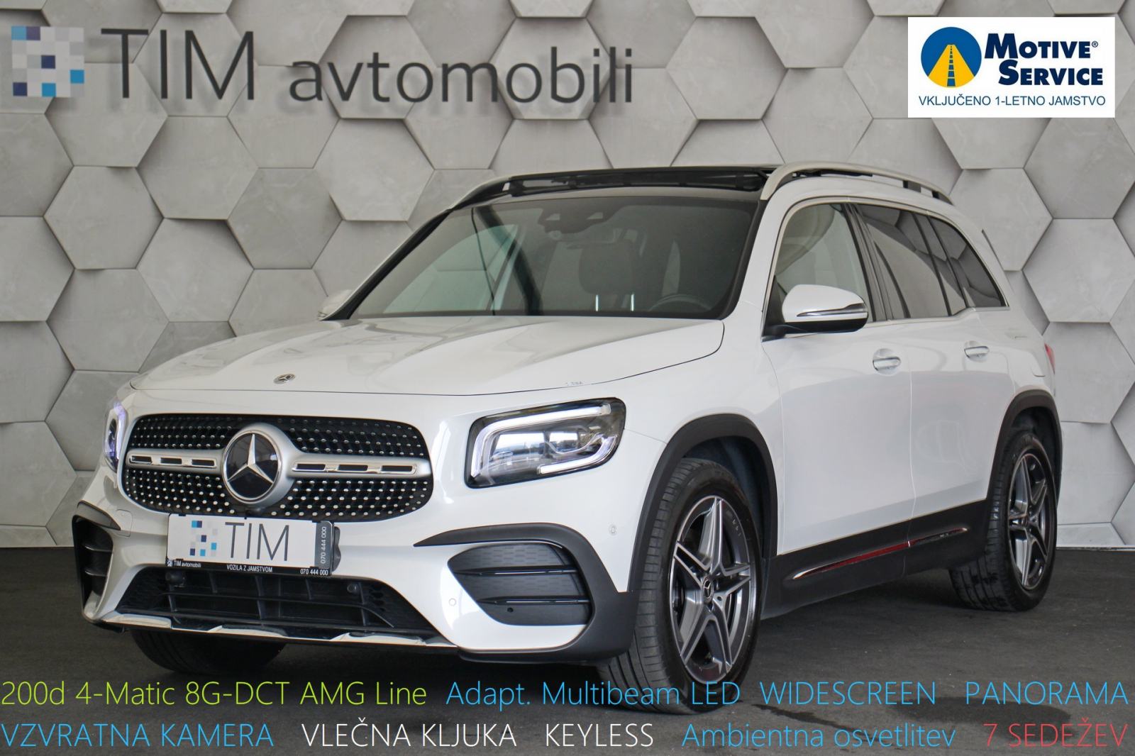 Mercedes-Benz GLB 200d 4-Matic 8G-DCT AMG WIDESCREEN KAMERA PANORAMA ...