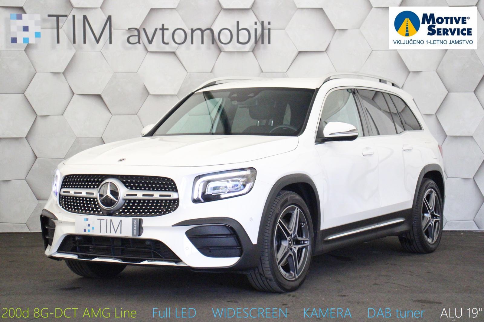Mercedes-Benz GLB 200d 8G-DCT AMG Line WIDESCREEN KAMERA DAB, 2021 god.