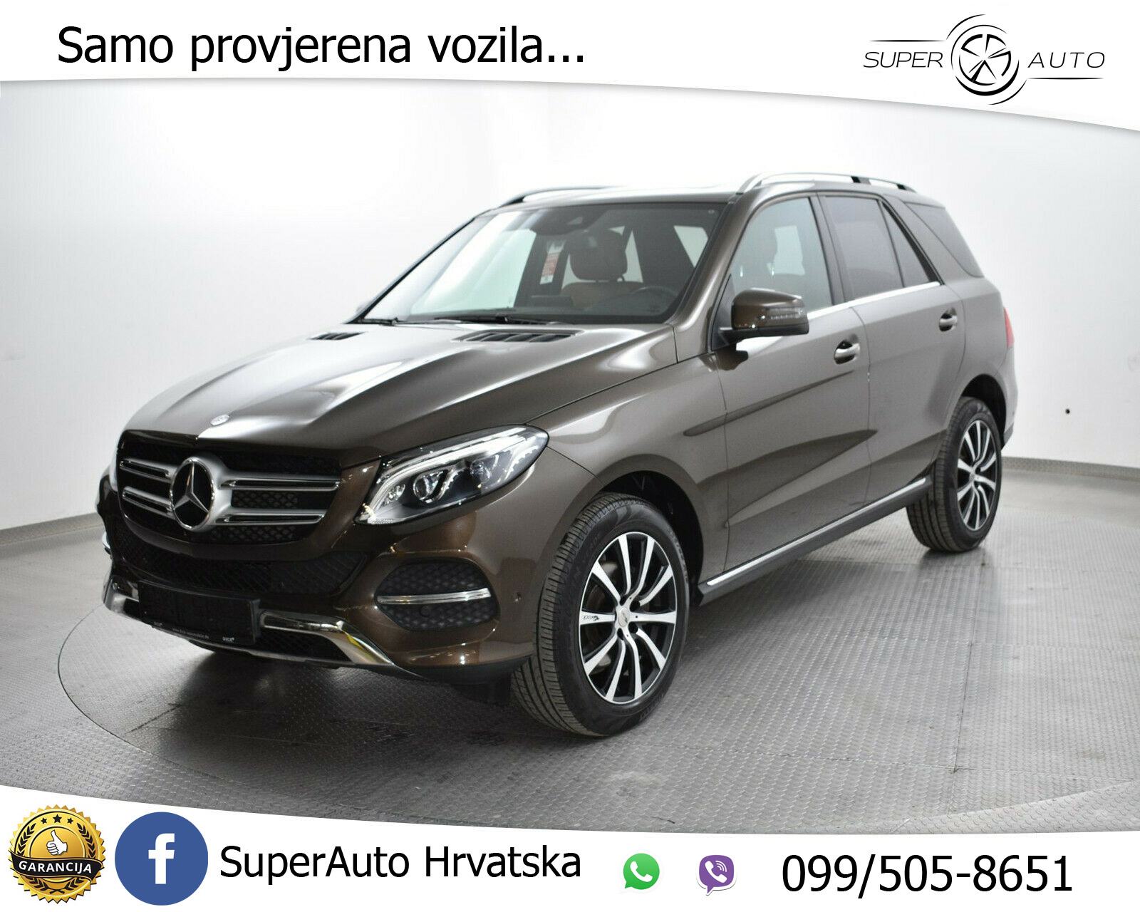 Mercedes-Benz GLE 250 d, 2015 god.