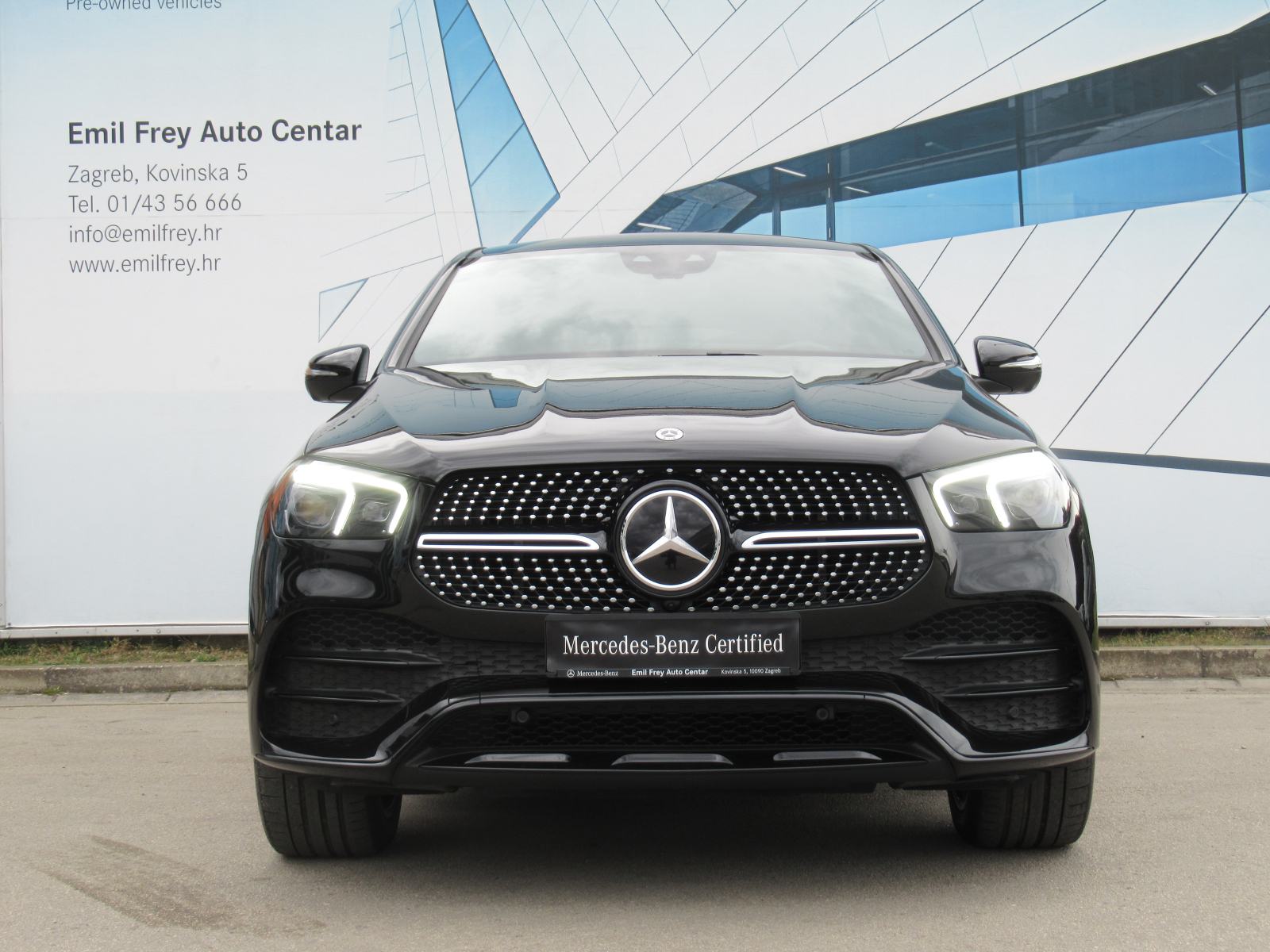 Mercedes-Benz GLE 350de 4M Coupe AMG/Night/Pano/Burmester/Keyless/21 ...