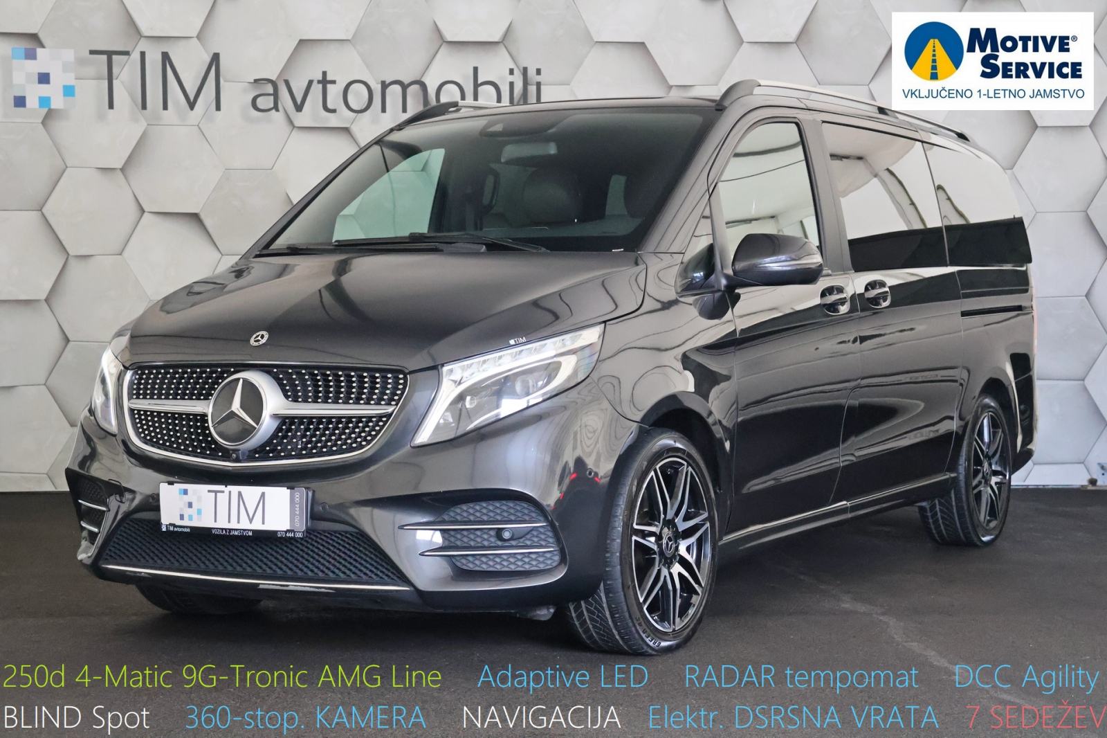 Mercedes-Benz V250d 4-Matic 9G-TRONIC AMG Line Burmester 360-KAMERA ...