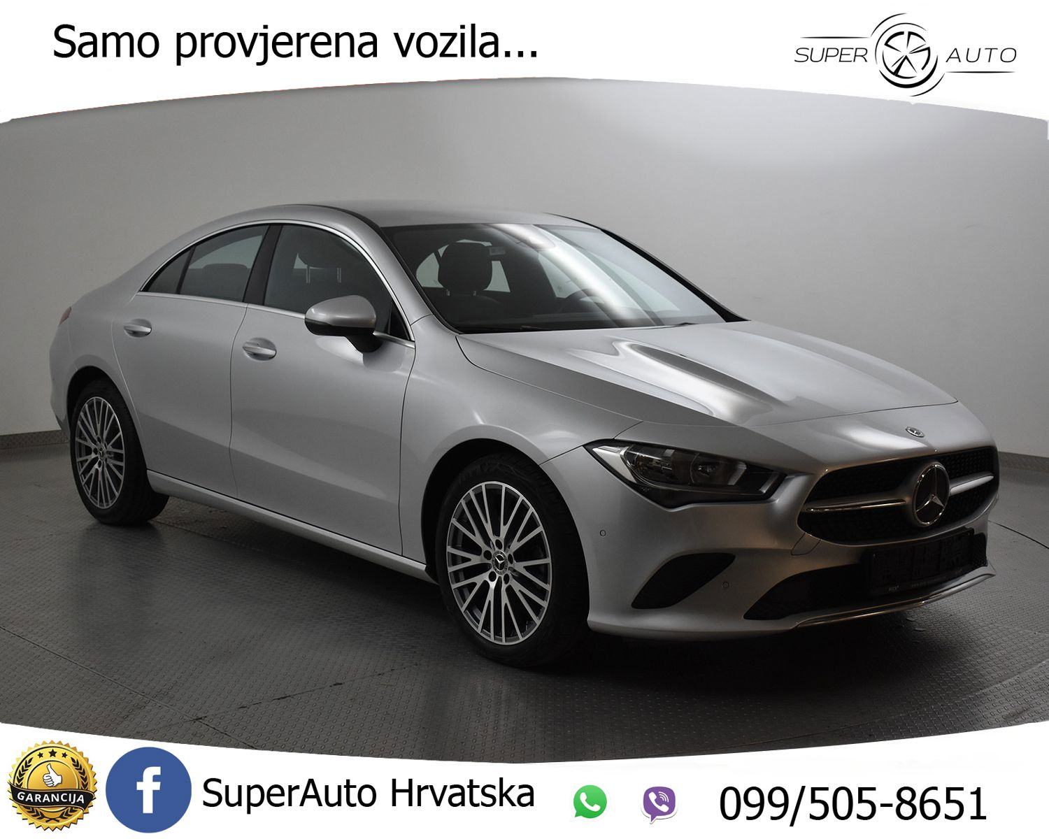 Mercedes CLA 200d 8G-DCT Progress 150 KS, SHZ+KAM+TEM +VIRT+NAVI+ASIST ...
