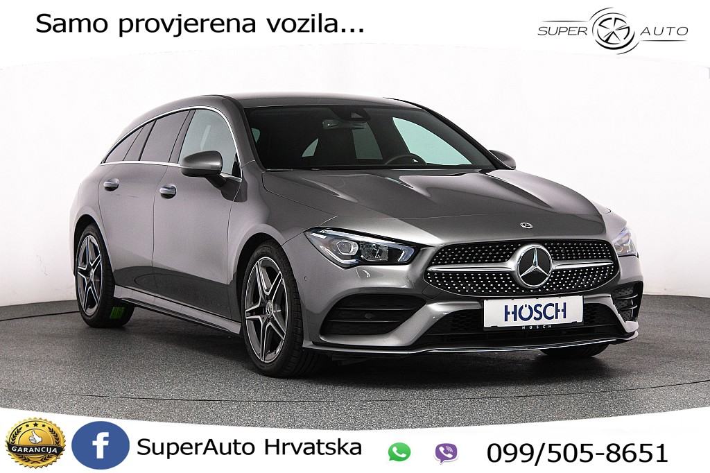 Mercedes CLA 200d SB AMG-Line Night 150 KS, LED+KAM+GR SJED+TEMP +ASIS ...