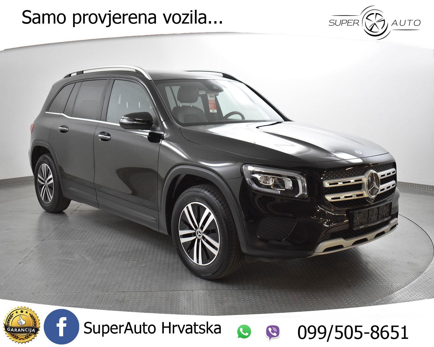 Mercedes GLB 200d 4Matic 8G-DCT Style 150 KS, LED+KAM+ACC+SHZ, 2020 god.