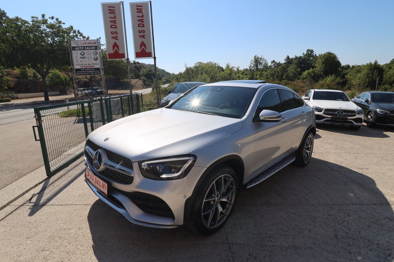 Mercedes GLC 220d Coupe 4x4 9G 3xAMG MBEAM LED VIRTUAL el. Šiber, 2019 god.