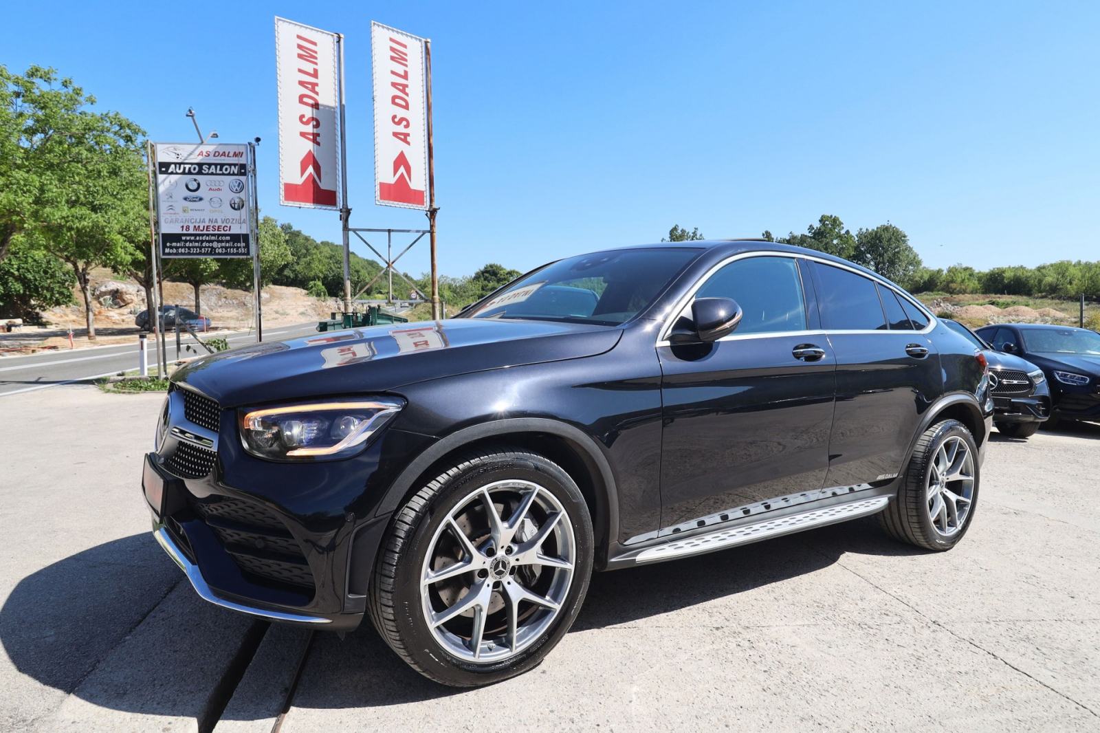 Mercedes GLC 220d Coupe 4X4 9G 3xAMG MULTIBEAM DISTRONIC, 2019 god.