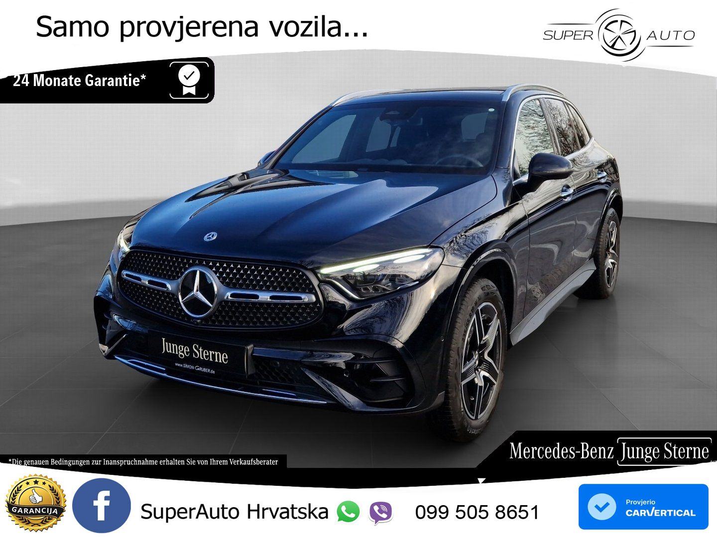 Mercedes GLC 300de 4M Aut. AMG 333 KS, ACC+360+LED+GR SJED+HEAD+NAVI+A, 2023 god.