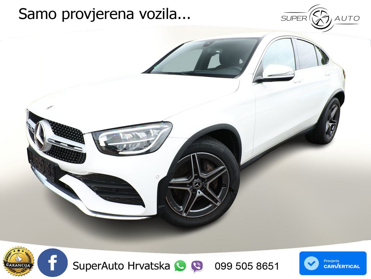 Mercedes GLC Coupe 200 4M 9G-Tr. AMG 197 KS, LED+TEM+GR SJED+KAM+NAVI ...