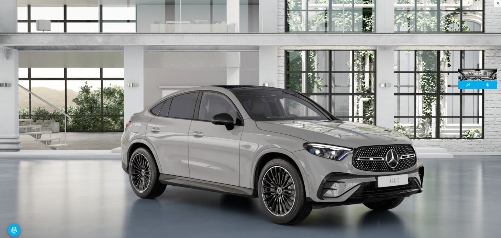 Mercedes GLC Coupe 220d 4M AMG Alpin Siva Novo, 2024 god.