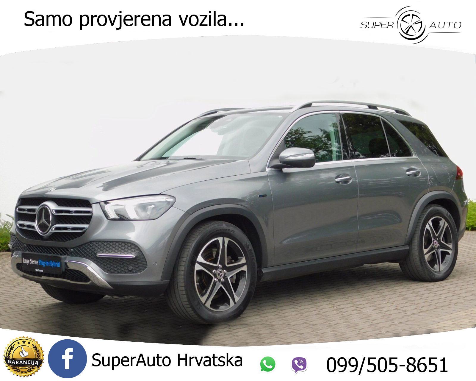 Mercedes GLE 350de 4M 320 KS, ACC+360+GR SJED+LED, 2021 god.