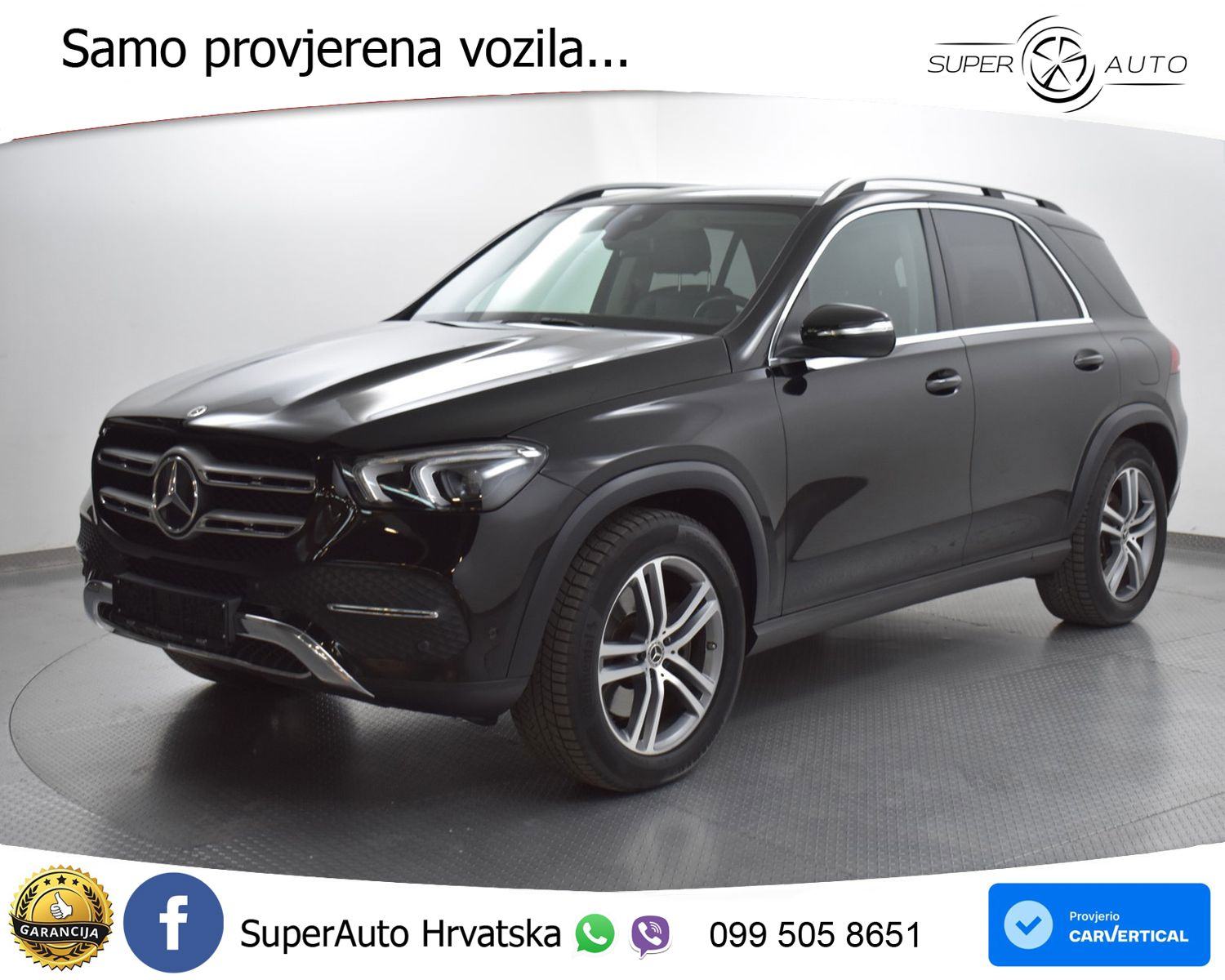 Mercedes GLE 350de 4M Aut. 320 KS, LED+KAM+GR SJED+VIRT+ASIST, 2022 god.