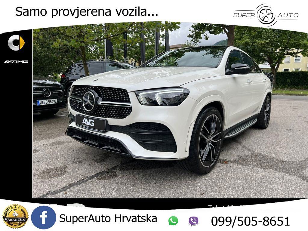 Mercedes GLE 400d 4M Coupé AMG 330 KS, ZRAČNI+ACC+PANO+360+SHZ, 2022 god.