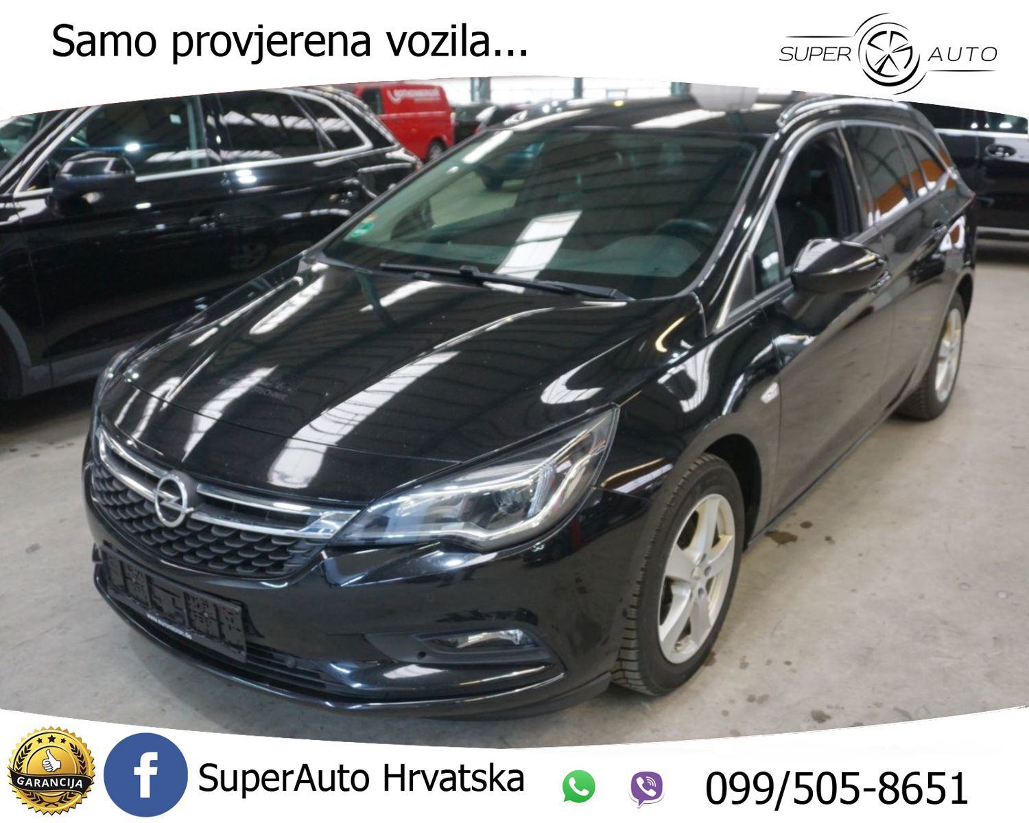 Opel Astra ST. 1.6d Aut. Innovation 136 KS, NAVI+PDC+KOŽA+KLIMA, 2018 god.