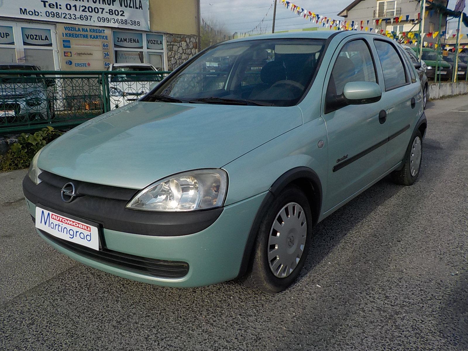Opel Corsa 1,2 16v,HR auto, reg.04/24,MODEL 2003**KARTICE**RATE**, 2002 ...