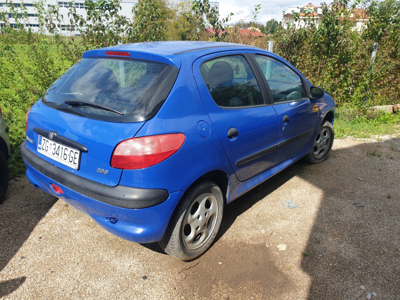 Peugeot 206 1,9 D***reg.02.2020***98.000km***, 2001 god.