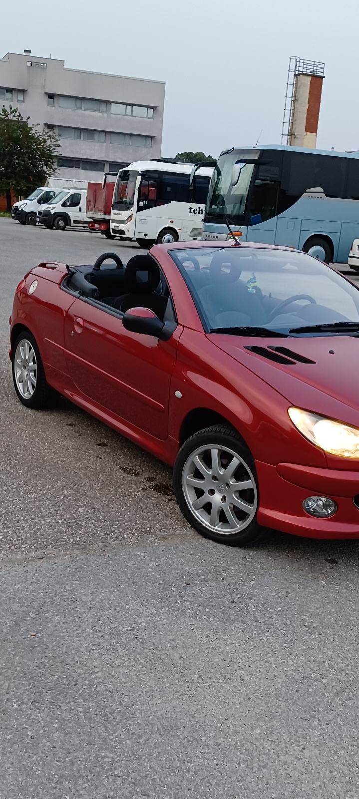 PEŽO 206CC1,6#123 TKM#HR AUTO#POTV KM#KLIMA#ALU# SER KNJIG#REG 3/24#, 2004 god.