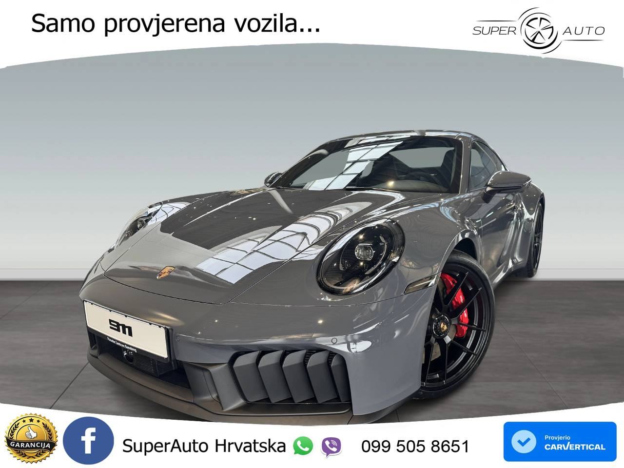 Porsche 911 Carrera GTS 3.6 PDK 541 KS, ACC+360+LED+GR SJED+CHRONO+BUR, 2025 god.