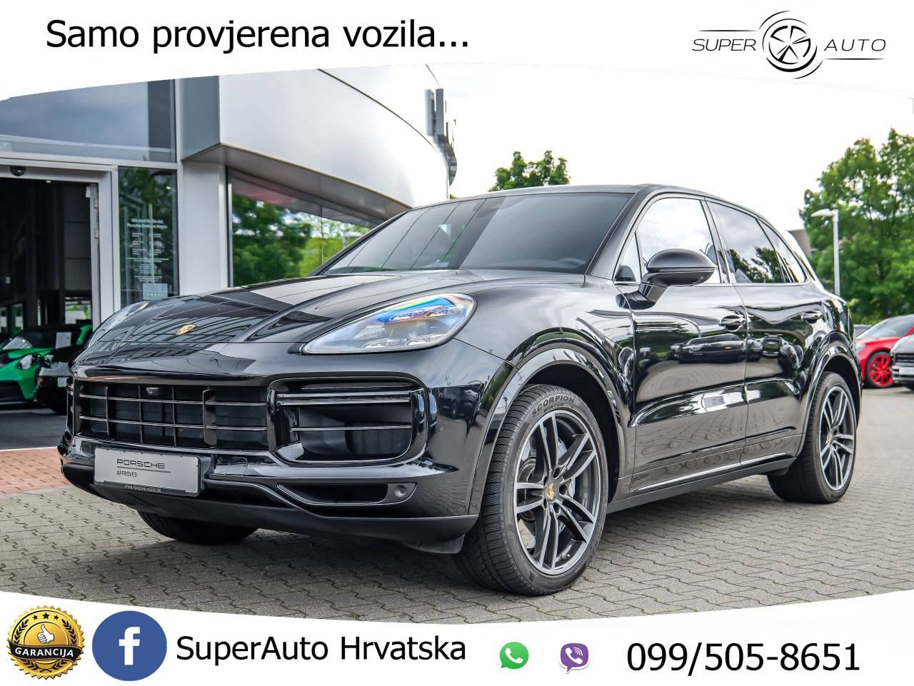 Porsche Cayenne Turbo 4.0 V8 Tiptronic S 550 KS, ZRAČNI+KAM+MATRIX+HEA ...