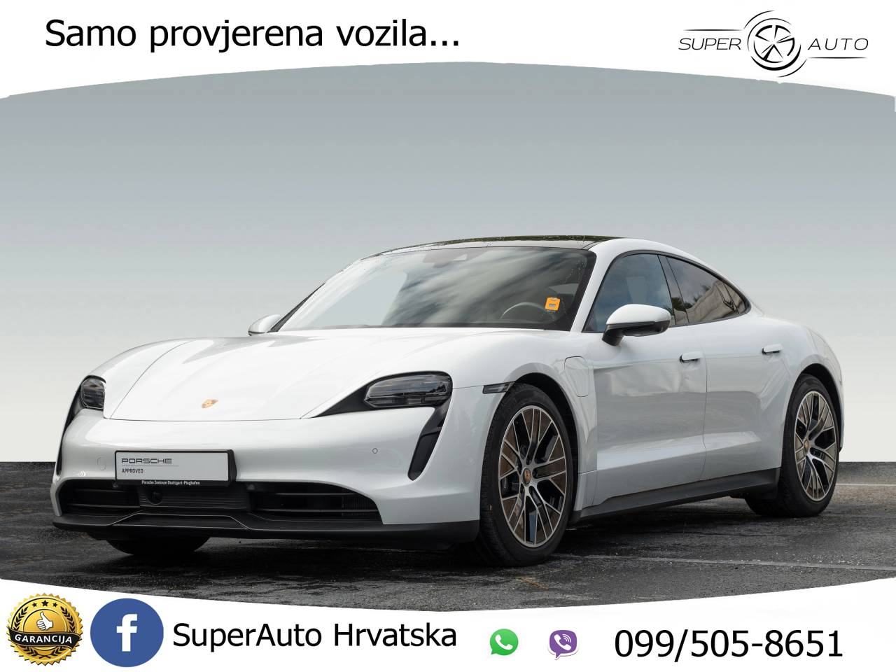 Porsche Taycan 408 KS, ACC+PARK+GR SJED+360+PANO, 2021 god.